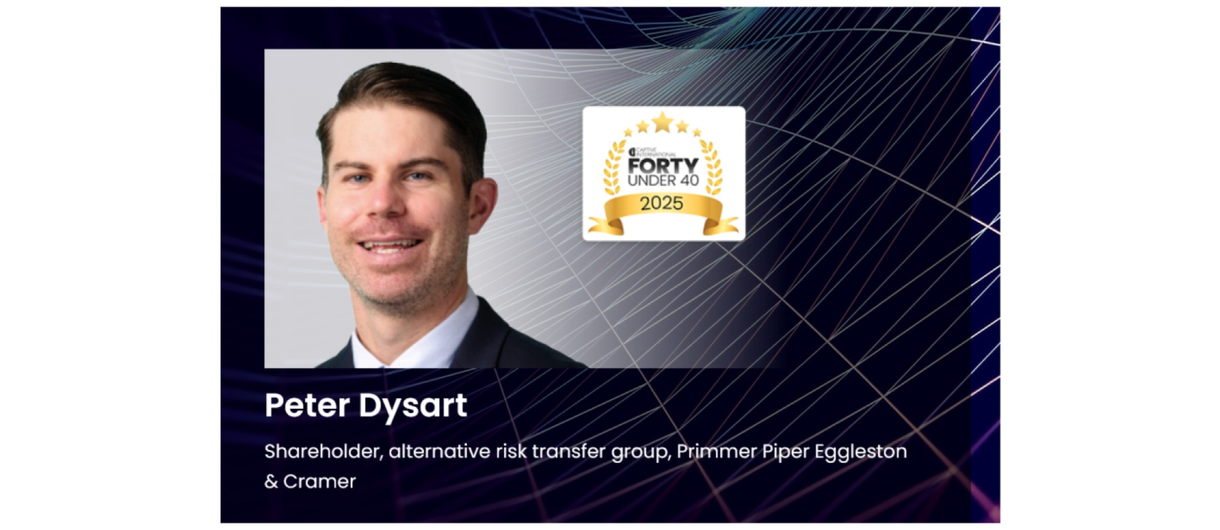 Attorney Peter Dysart Named Forty Under 40 - Primmer Piper Eggleston ...